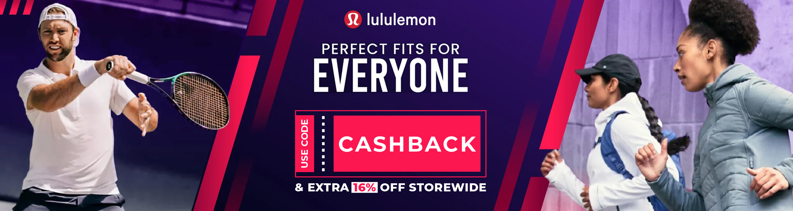 Lululemon Cashback Deals & Promo Codes - April 2024